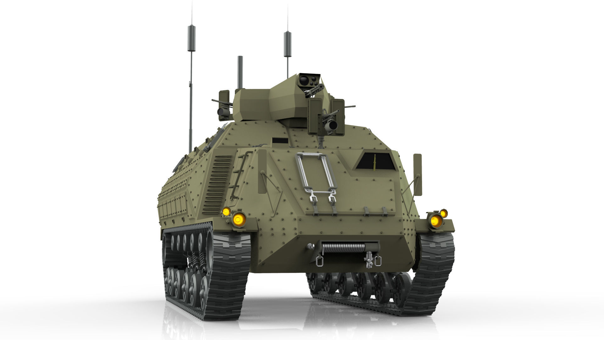 Concept Military Tank 3D model | CGTrader