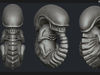 Xenomorph Alien Embryo 3D model 3D printable | CGTrader