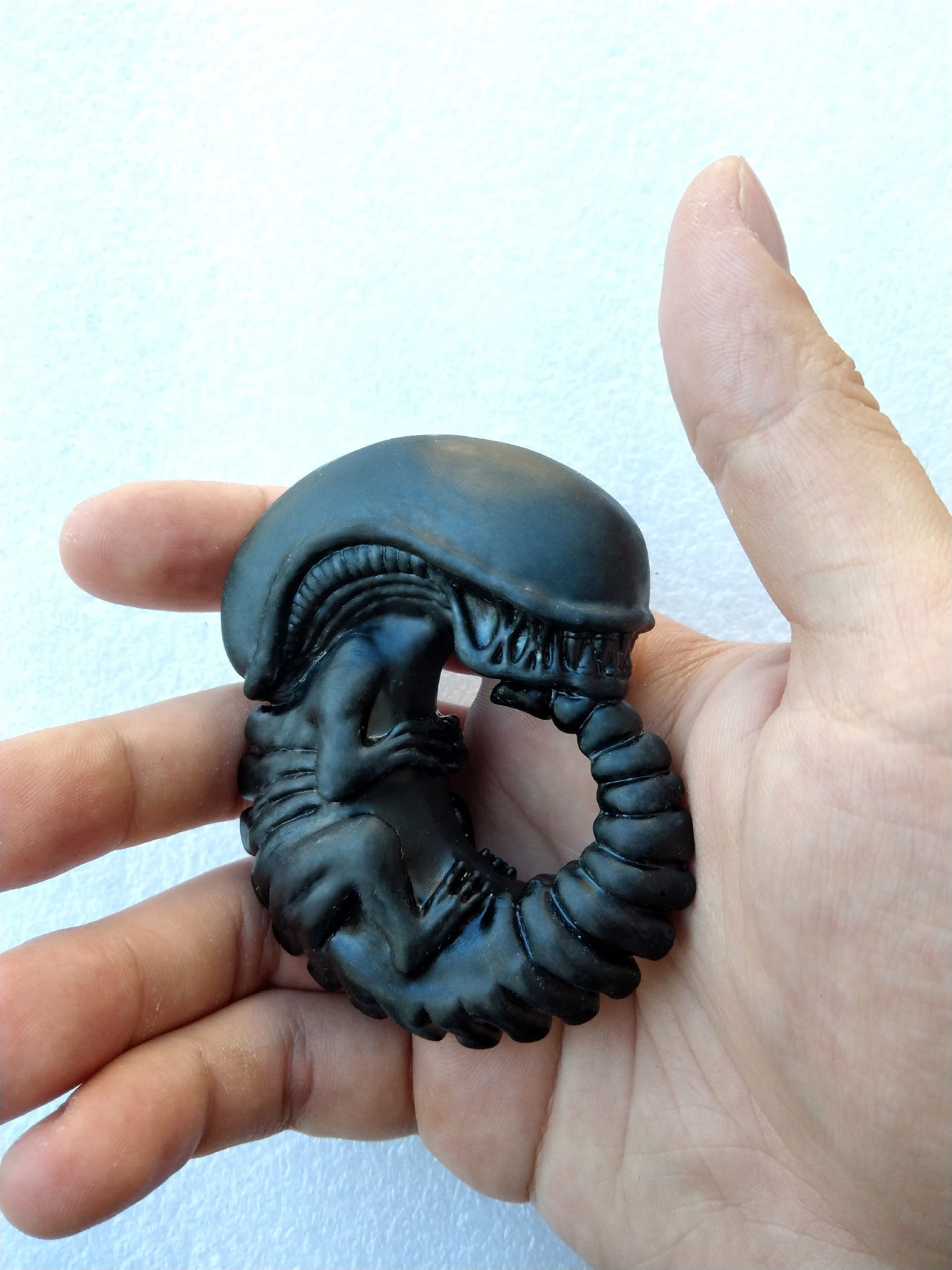 Xenomorph Alien Embryo 3D model 3D printable | CGTrader