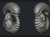 Xenomorph Alien Embryo 3D model 3D printable | CGTrader