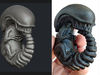 Xenomorph Alien Embryo 3D model 3D printable | CGTrader