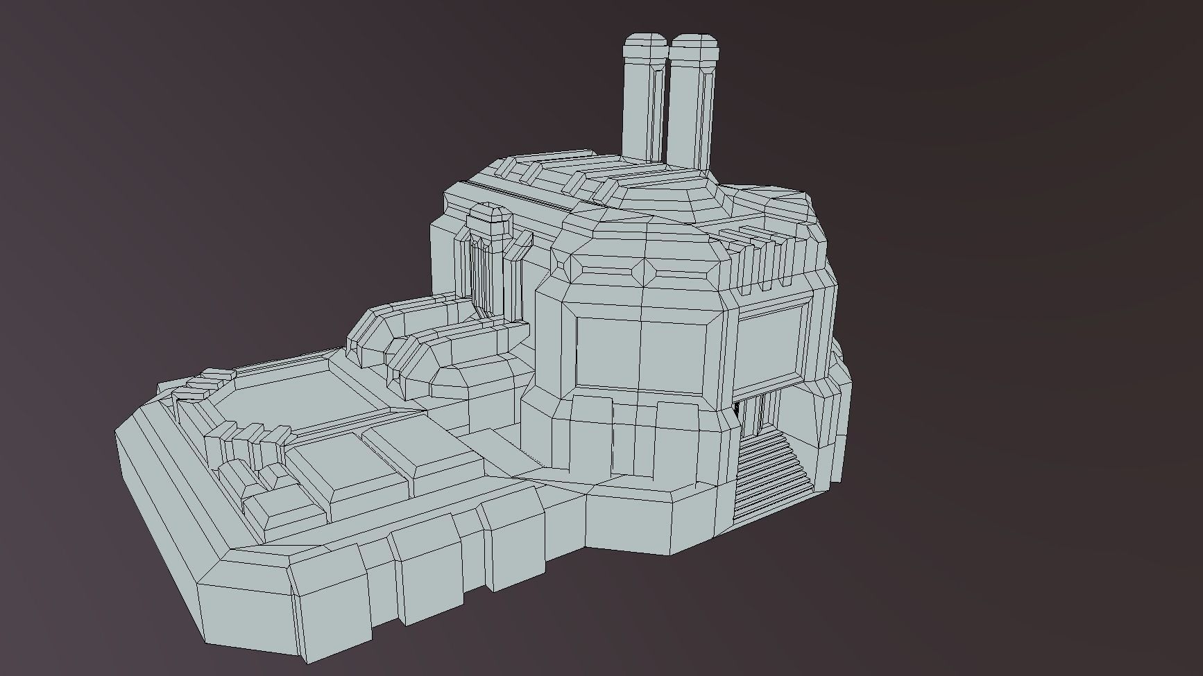 3D model Steel Works VR / AR / low-poly | CGTrader