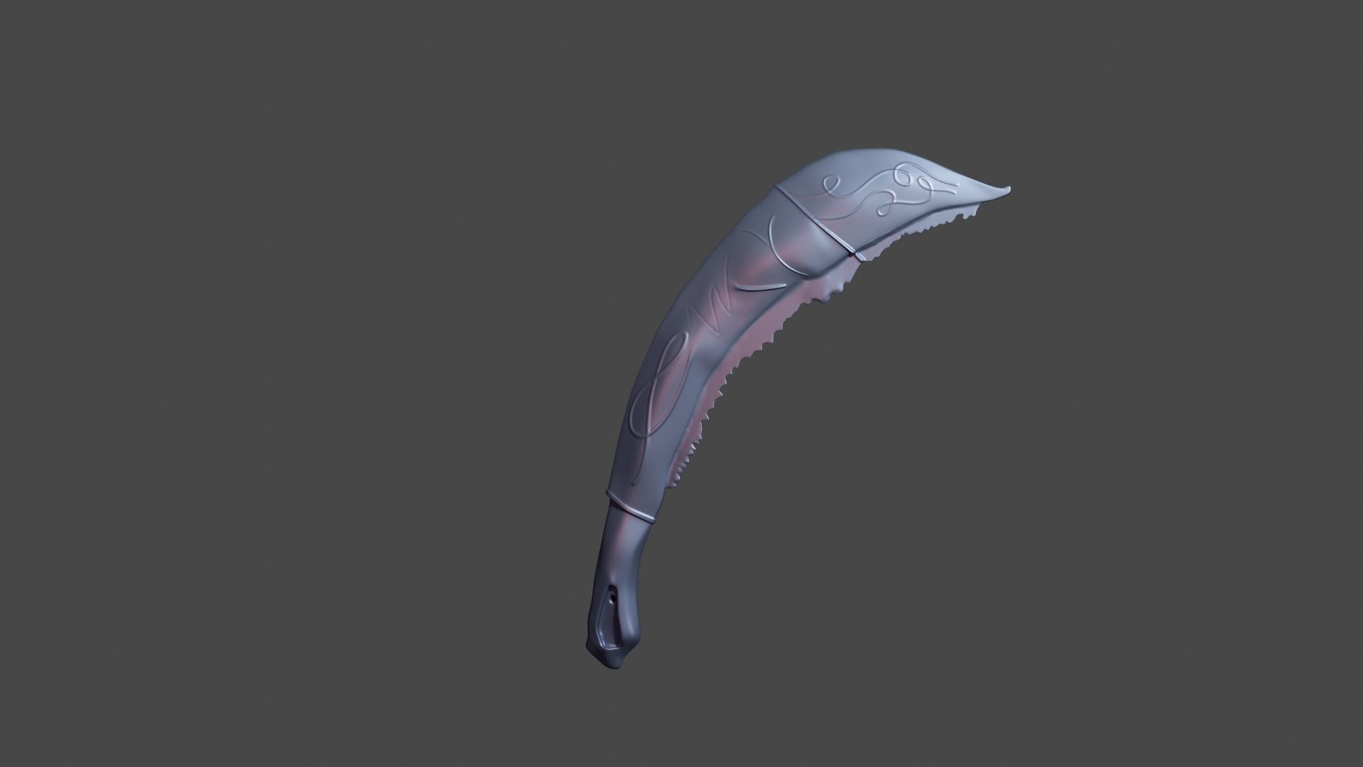 Sickle Teeth Tool 3D model 3D printable | CGTrader