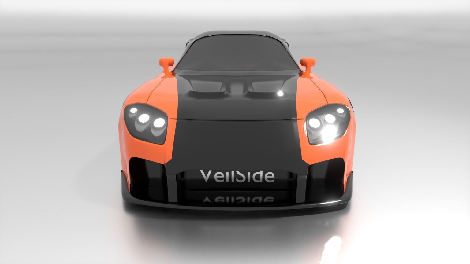 Mazda RX-7 Veilside 3D model | CGTrader