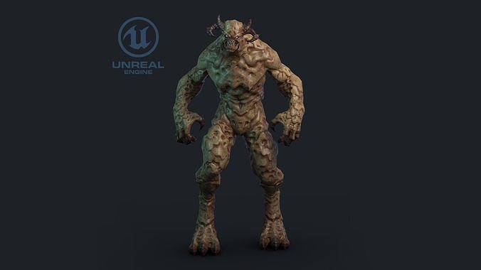 3D model Alpha Demon - Game Ready VR / AR / low-poly rigged animated ...