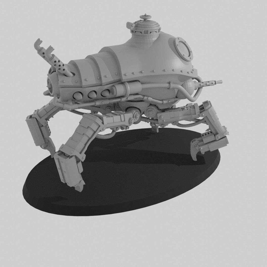 Crawler Mech Disintegrator 3D model 3D printable | CGTrader