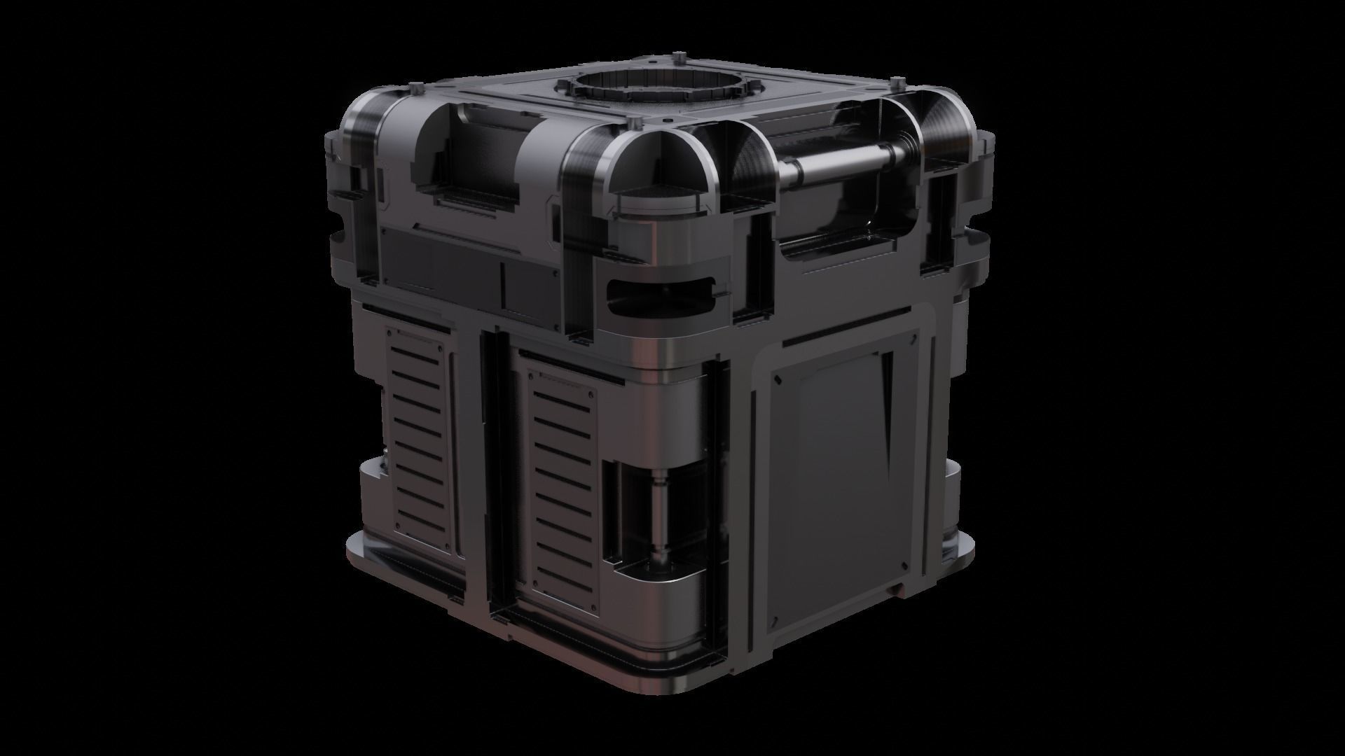 Crate Box 2 3D model | CGTrader