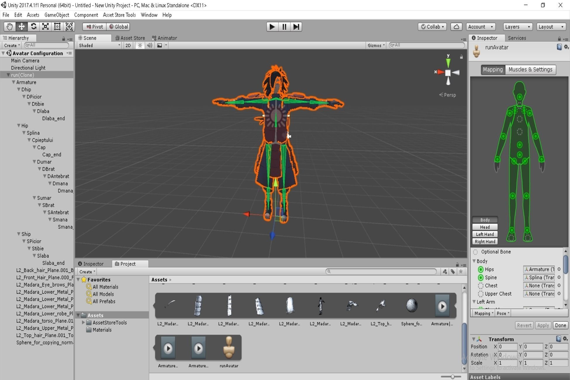 Madara Uchiha Animated 3D model animated rigged | CGTrader