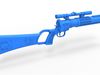 Boba Fett blaster carbine EE-3 from the movie Star Wars ROTJ 3D model ...