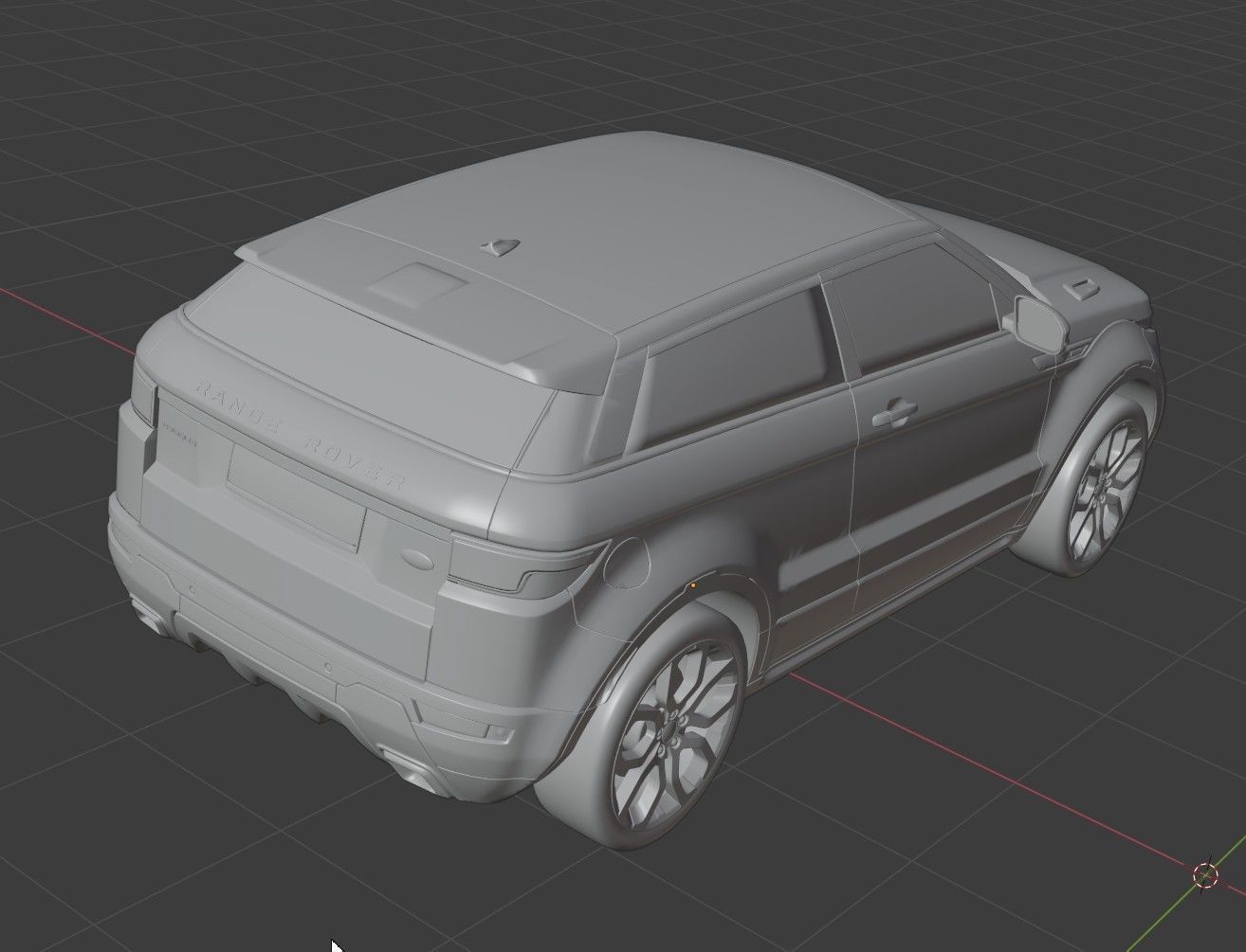 range rover evoque 3D model | CGTrader