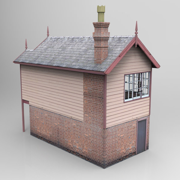 GWR Signal Box 3D model | CGTrader