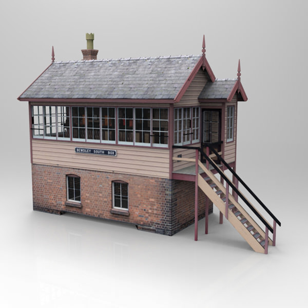 GWR Signal Box 3D model | CGTrader
