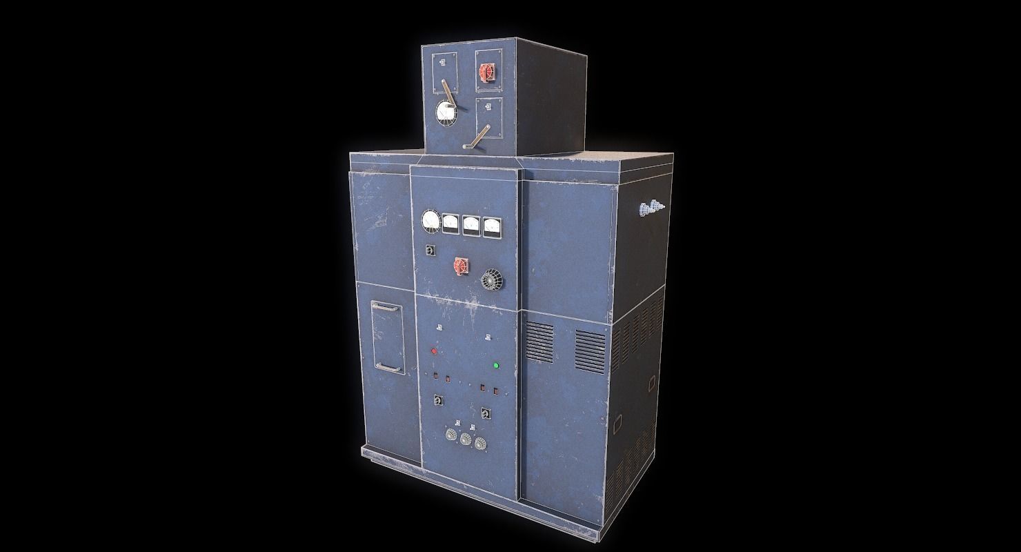 3D model Transformer Box WWII VR / AR / low-poly | CGTrader