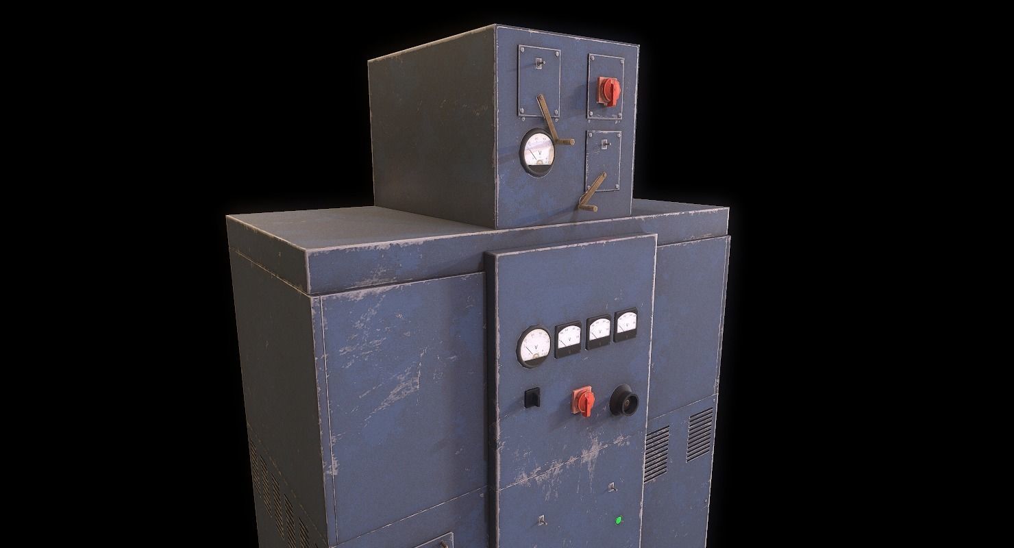 3D model Transformer Box WWII VR / AR / low-poly | CGTrader