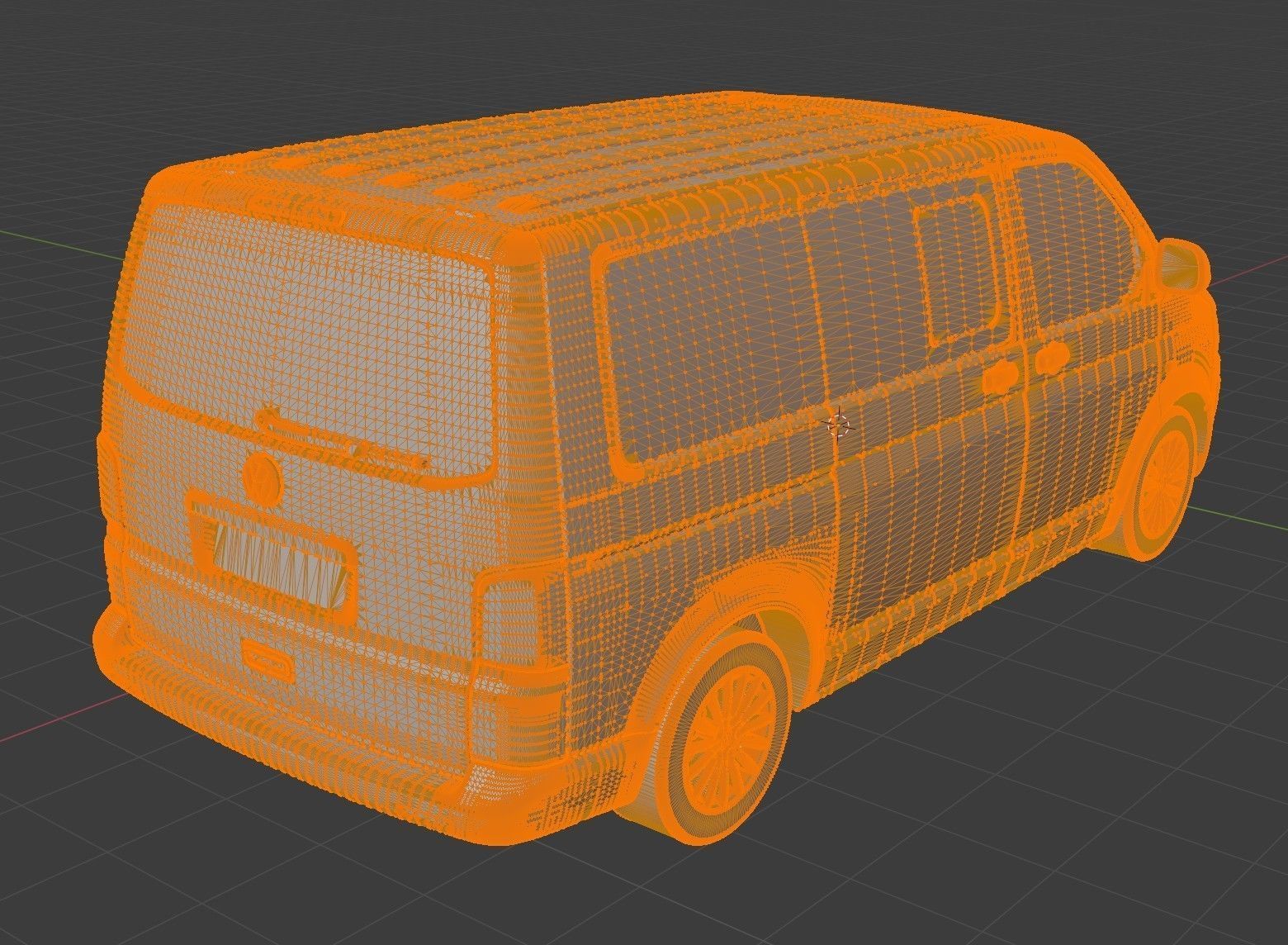 VW multivan 3D model | CGTrader