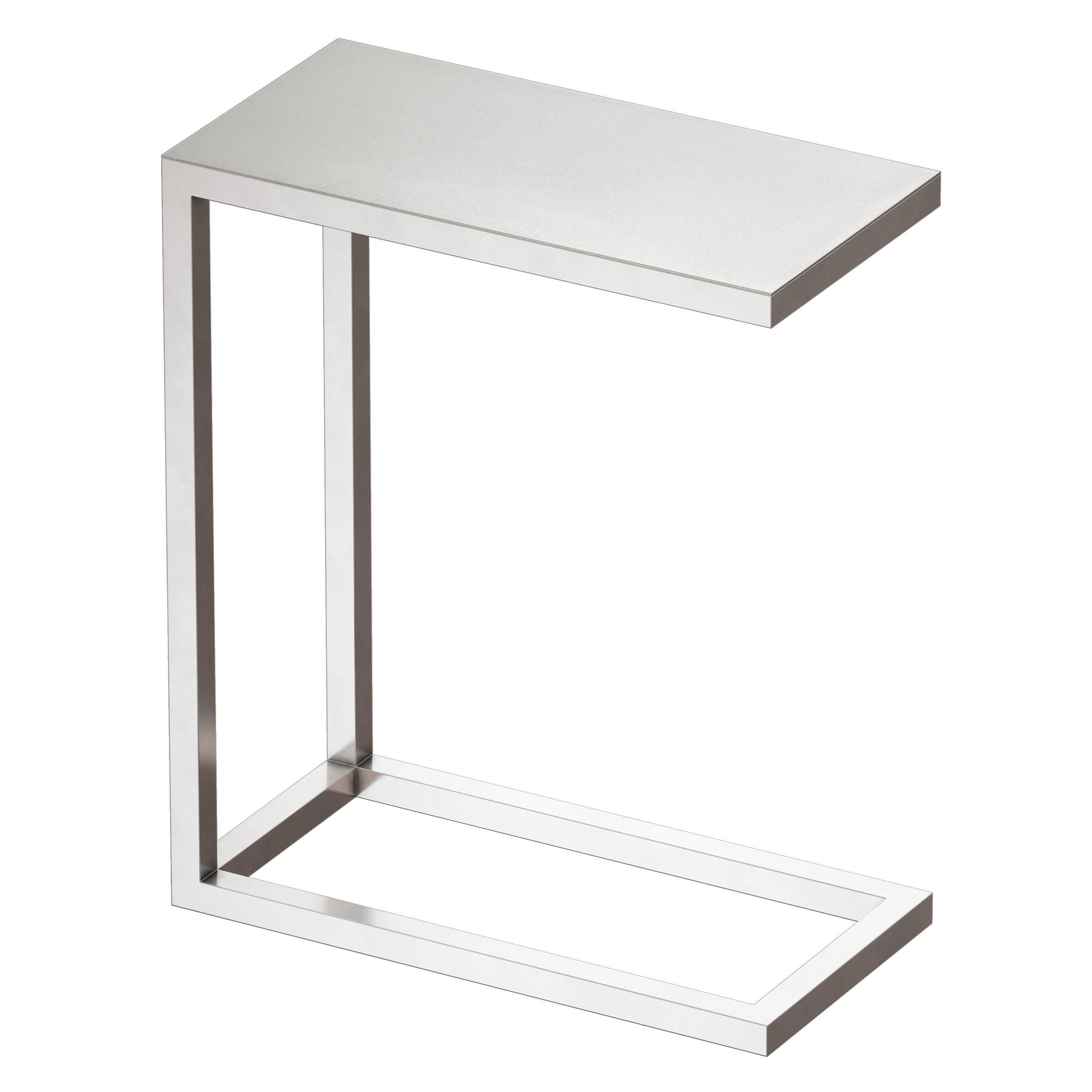 Era Stainless Steel C Table Crate and Barrel 3D model | CGTrader