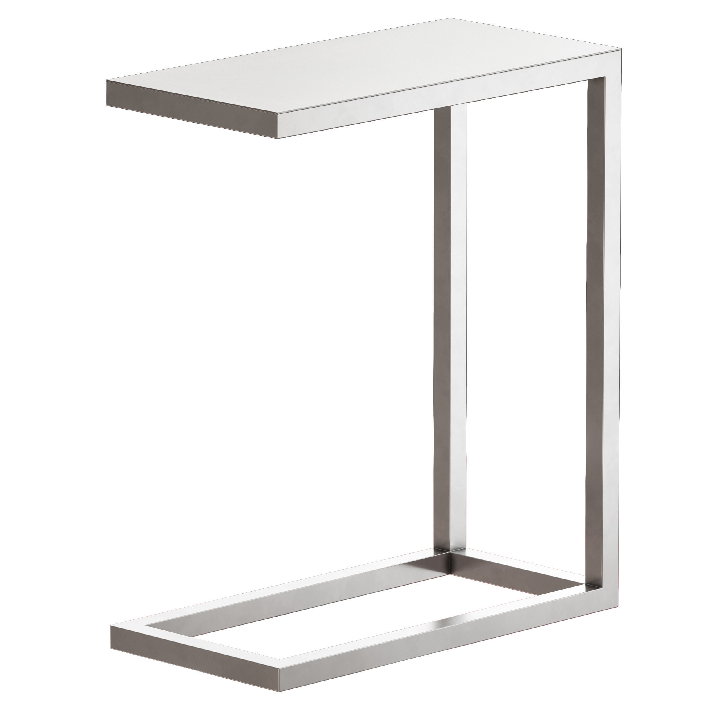 Era Stainless Steel C Table Crate and Barrel 3D model | CGTrader