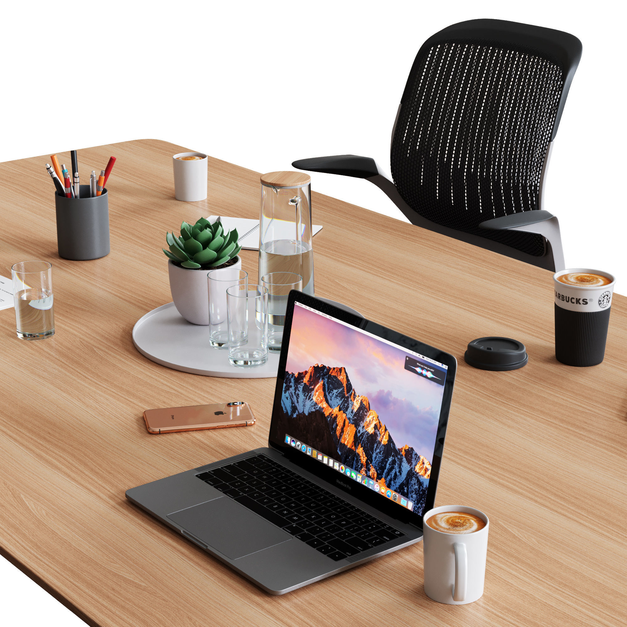 Steelcase - POTRERO415 Conference Set1 3D model | CGTrader