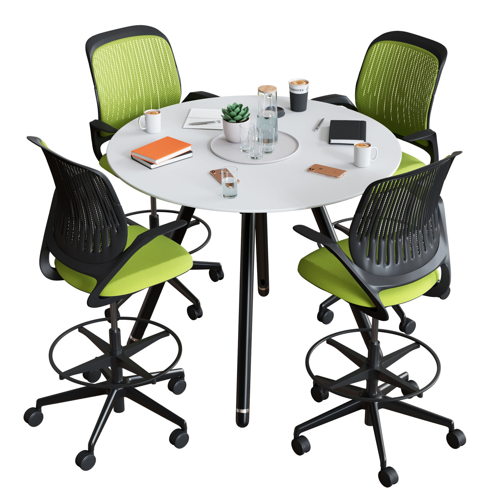 Steelcase - POTRERO415 Conference Set2 3D model | CGTrader