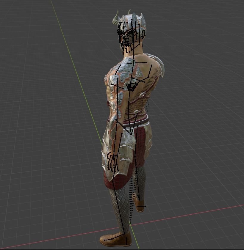 The inquisitor Corrupted Warrior 3D model rigged | CGTrader