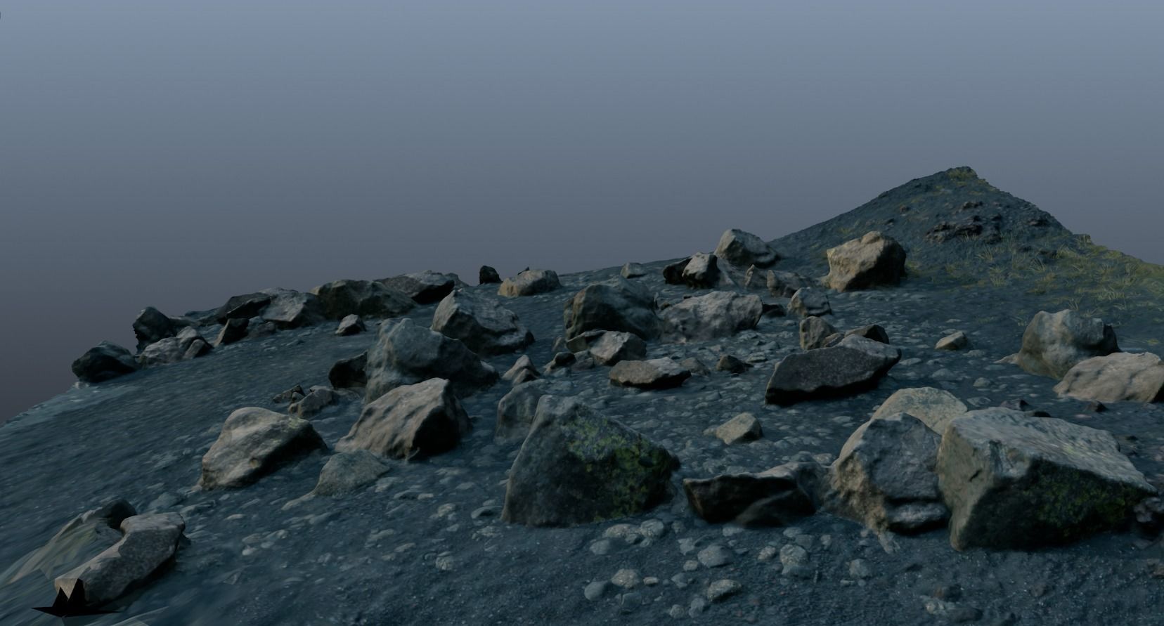 Rocky Terrain free VR / AR / low-poly 3D model | CGTrader