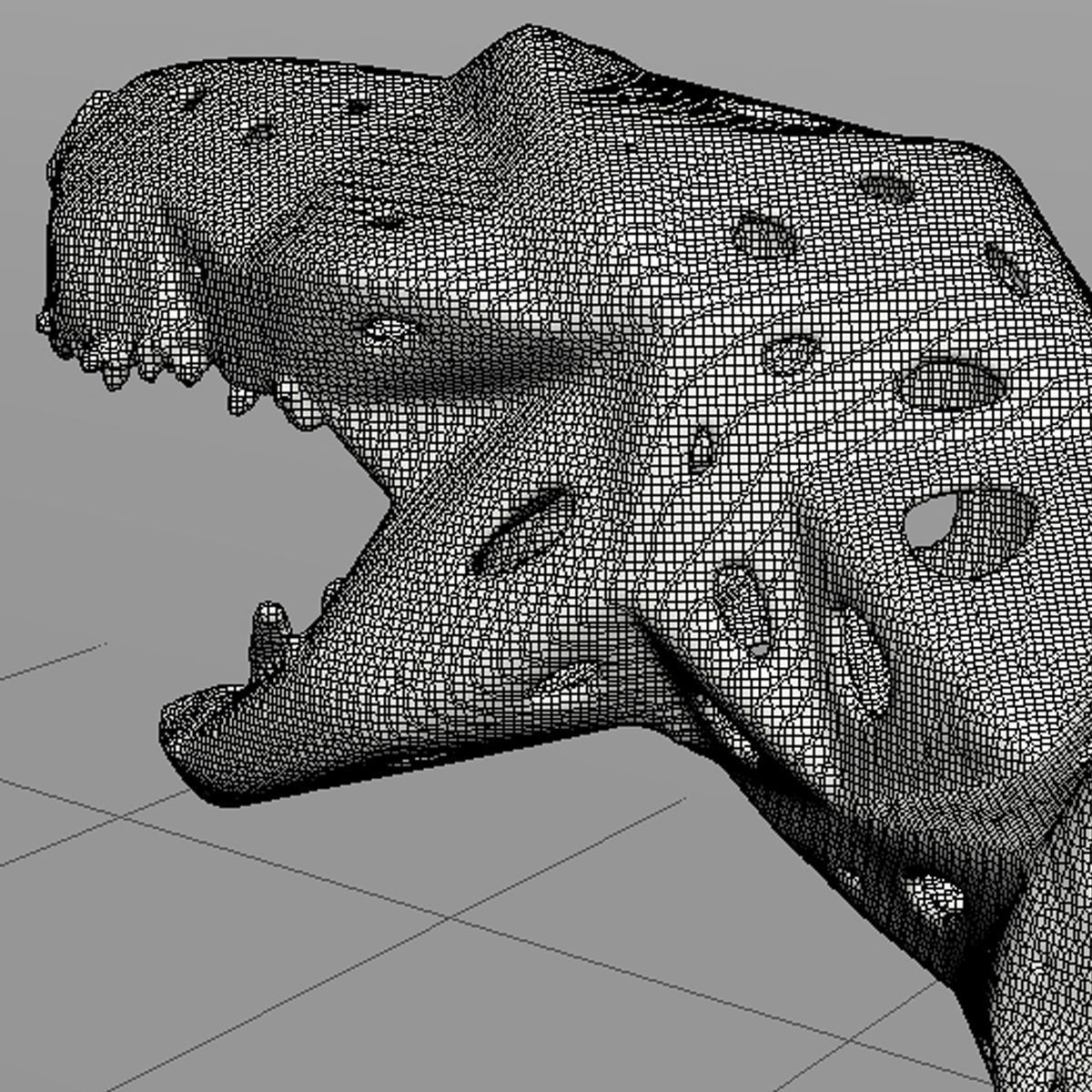 3D PRINTED MODEL T-REX-5-PATTERN-DESIGN 3D model 3D printable | CGTrader