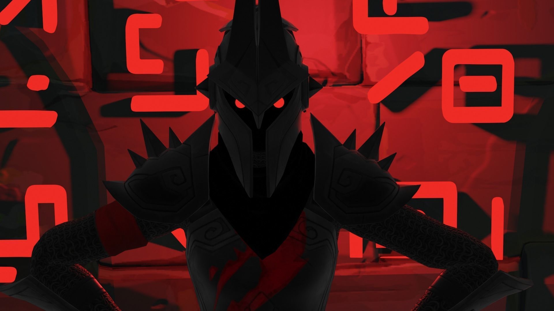 Black knight Fortnite in ruins scene Season3 blender file free VR / AR ...