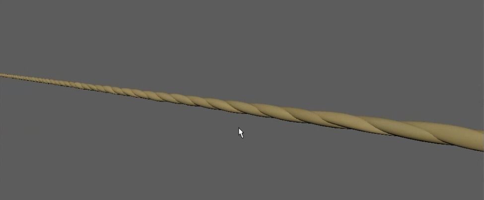 String 3D model rigged | CGTrader