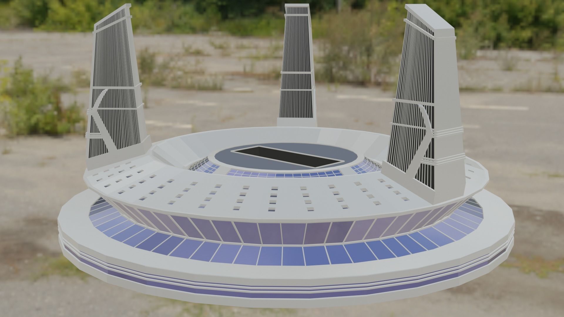 3D model Star Labs CW The Flash Arrowverse 3D Model VR / AR / low-poly ...