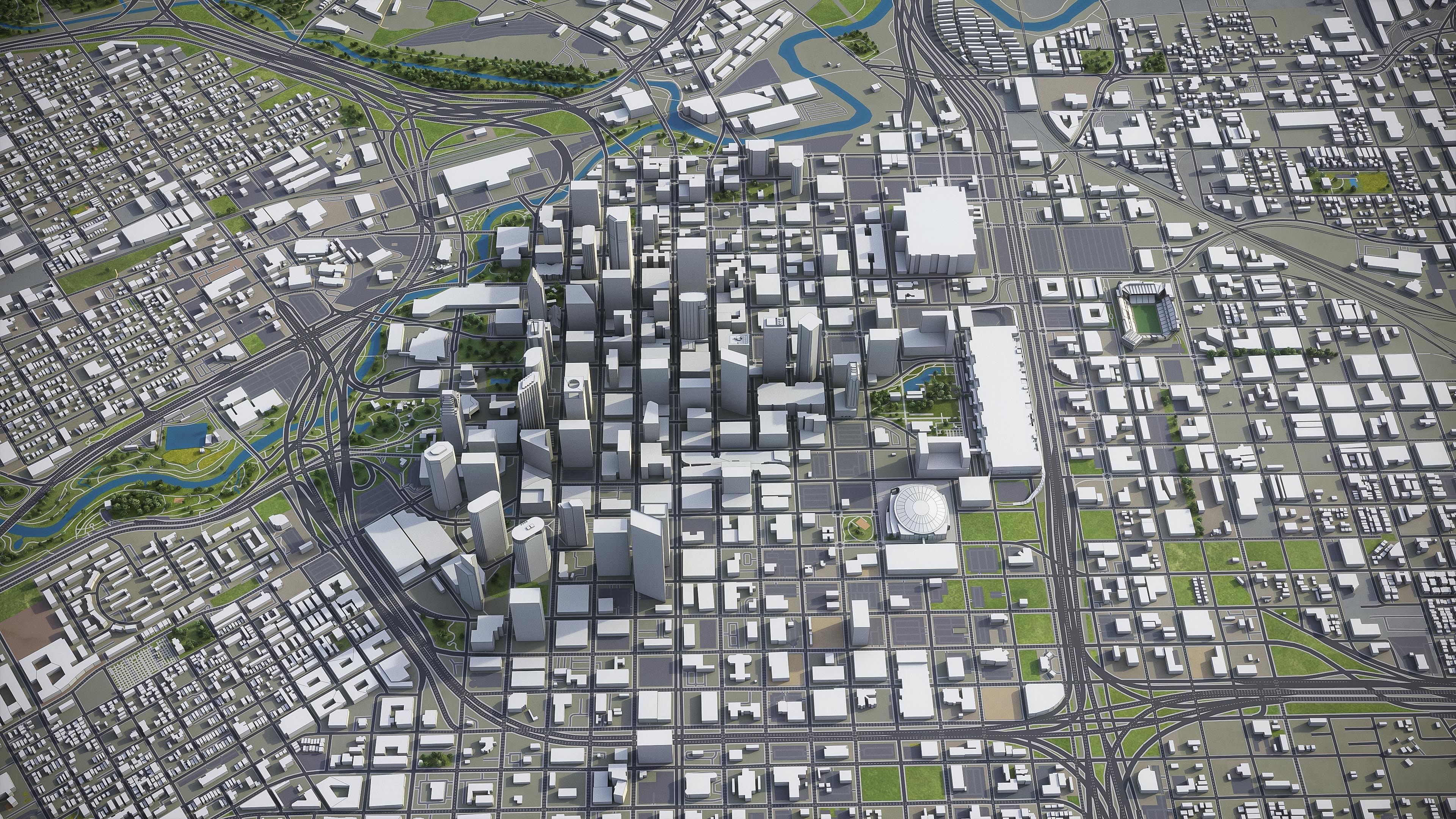 Greater Houston - metropolitan area 3D Model Collection | CGTrader