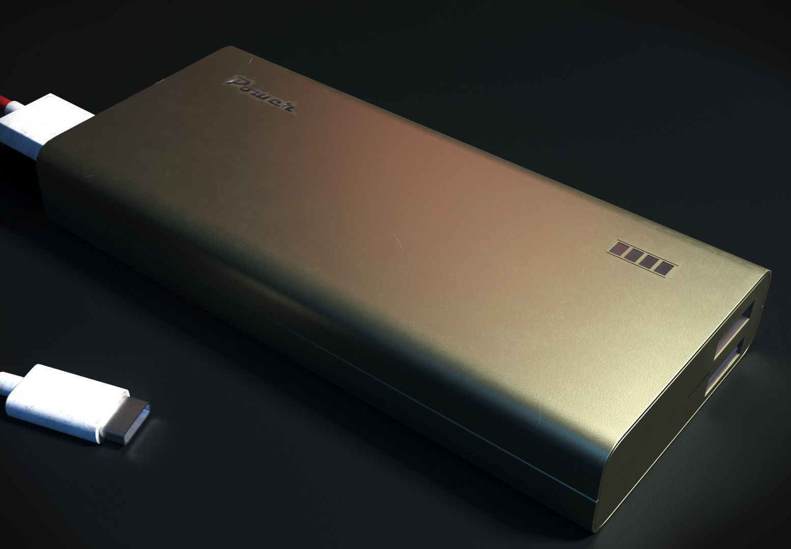3D model Generic Power Bank VR / AR / low-poly | CGTrader
