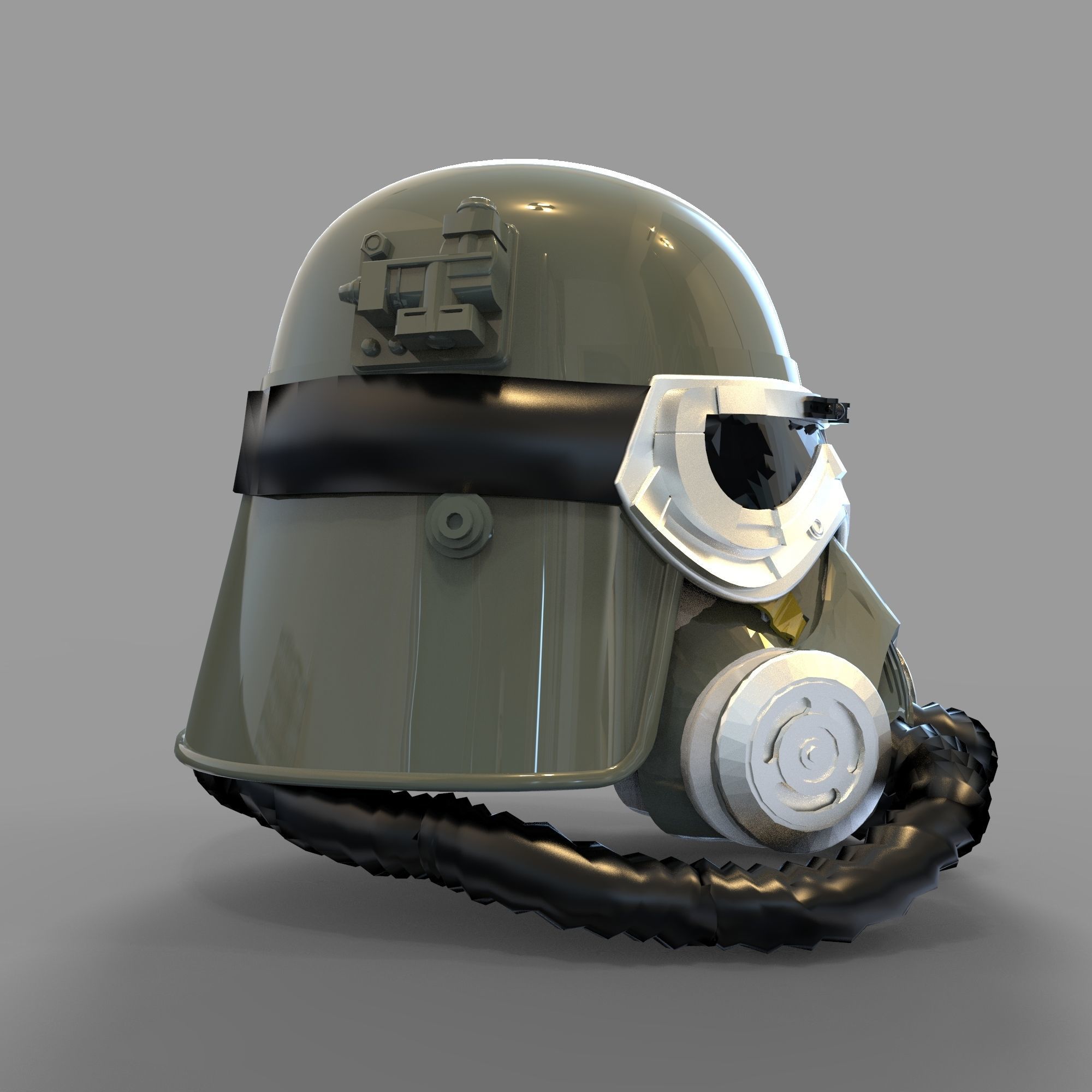 Star Wars Mud Trooper Wearable Helmet 3D model 3D printable | CGTrader