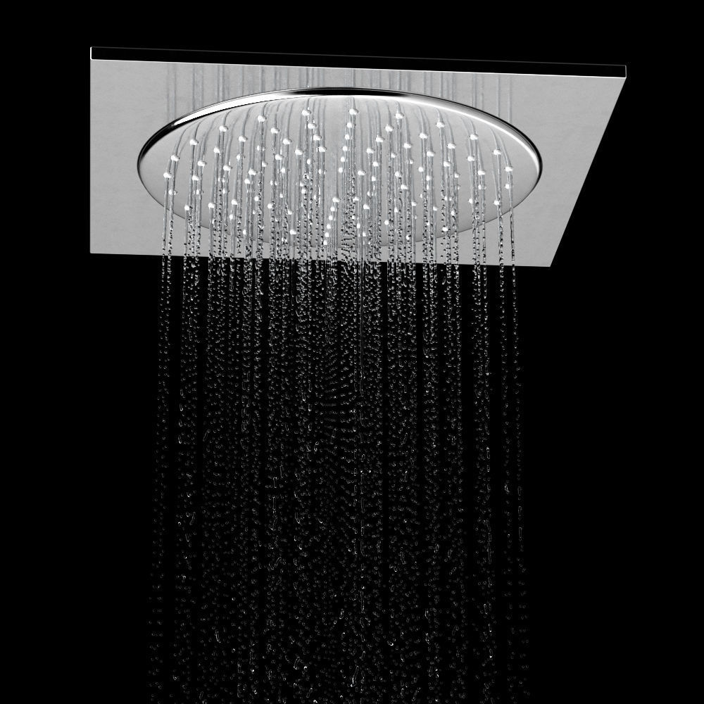 Overhead shower Grohe Rainshower F-series 3D model | CGTrader
