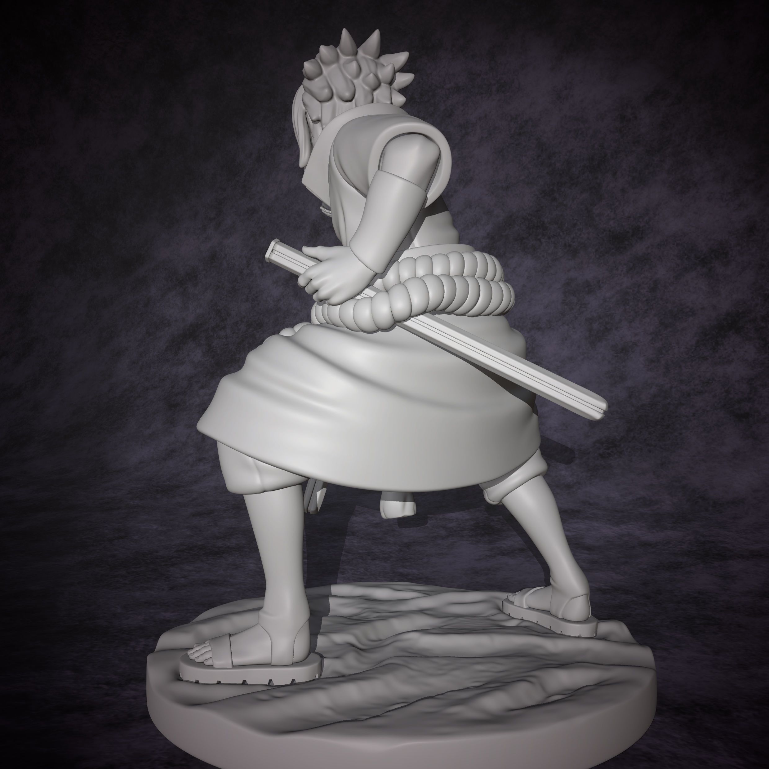 Sasuke 3D model 3D printable | CGTrader