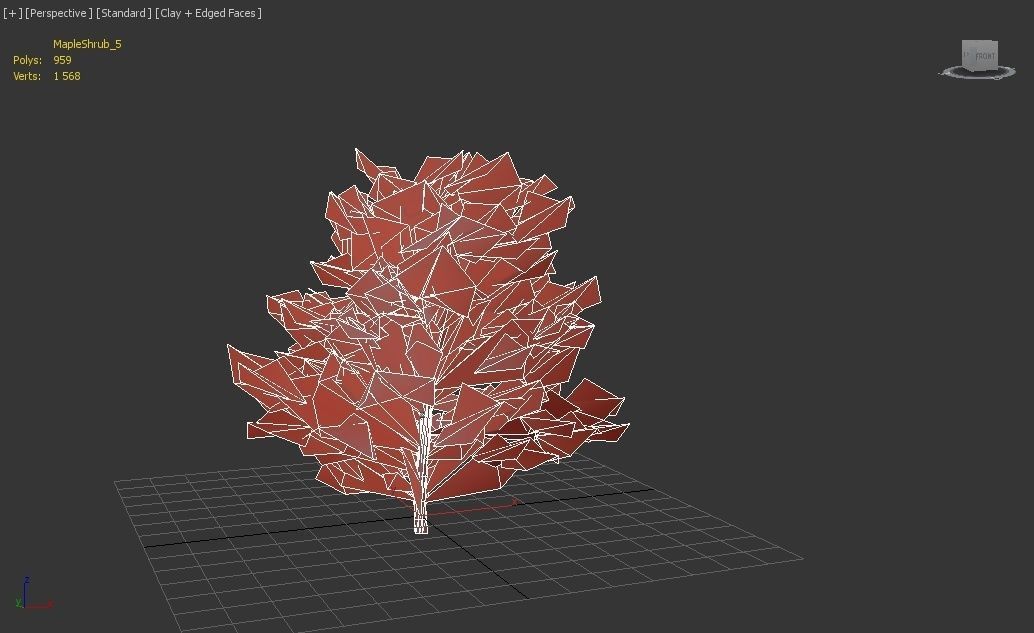 3D model Maple Shrub Tree VR / AR / low-poly | CGTrader