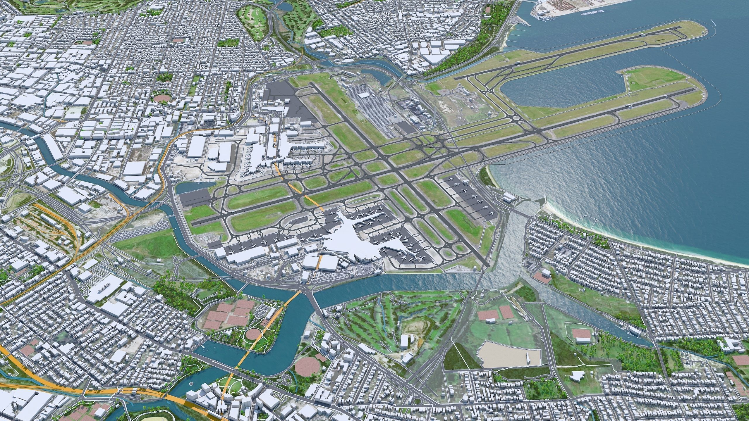 3D model Sydney City in Australia VR / AR / low-poly | CGTrader