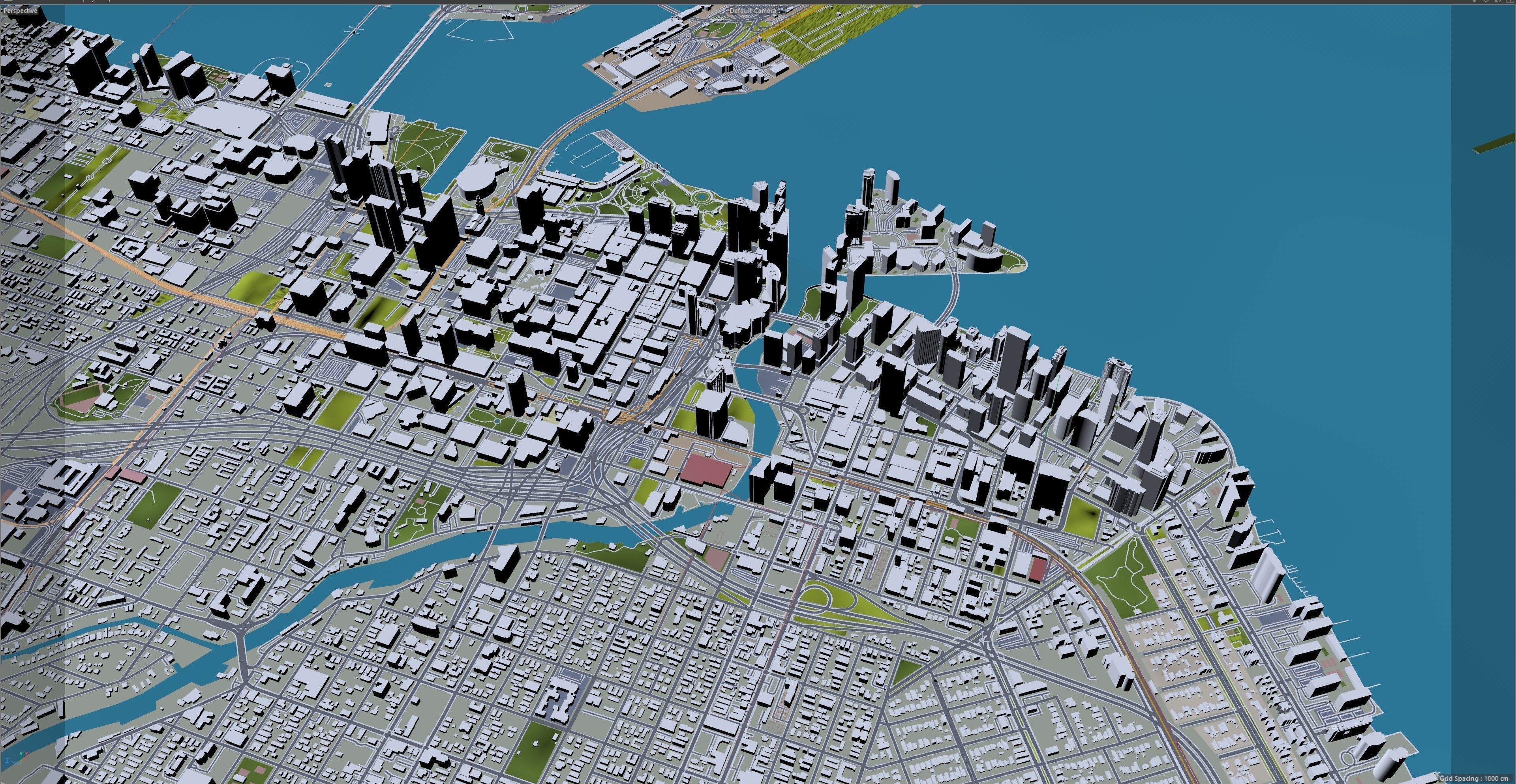 3D model Miami City Florida USA VR / AR / low-poly | CGTrader