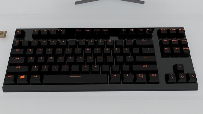 Mechanical Keyboard 3D model 3D model | CGTrader