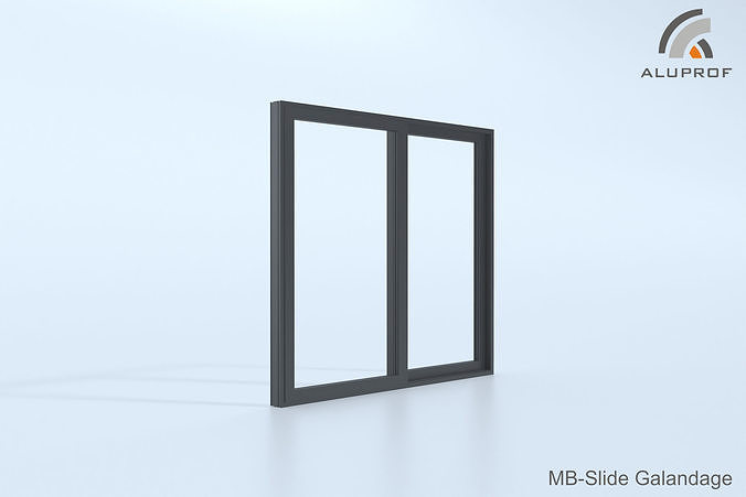 Aluprof MB-Slide Galandage 001 M-0370 free 3D model | CGTrader