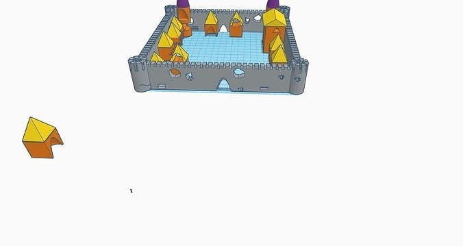 Town Siege 3D model | CGTrader