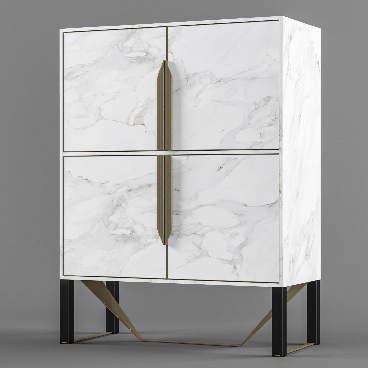 Prisma cabinet Capital Collections 3D model | CGTrader