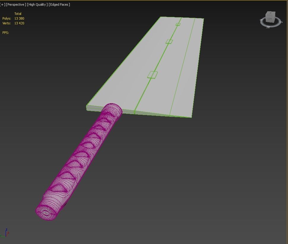3D model Darui Sword Naruto- Cleaver Sword VR / AR / low-poly | CGTrader