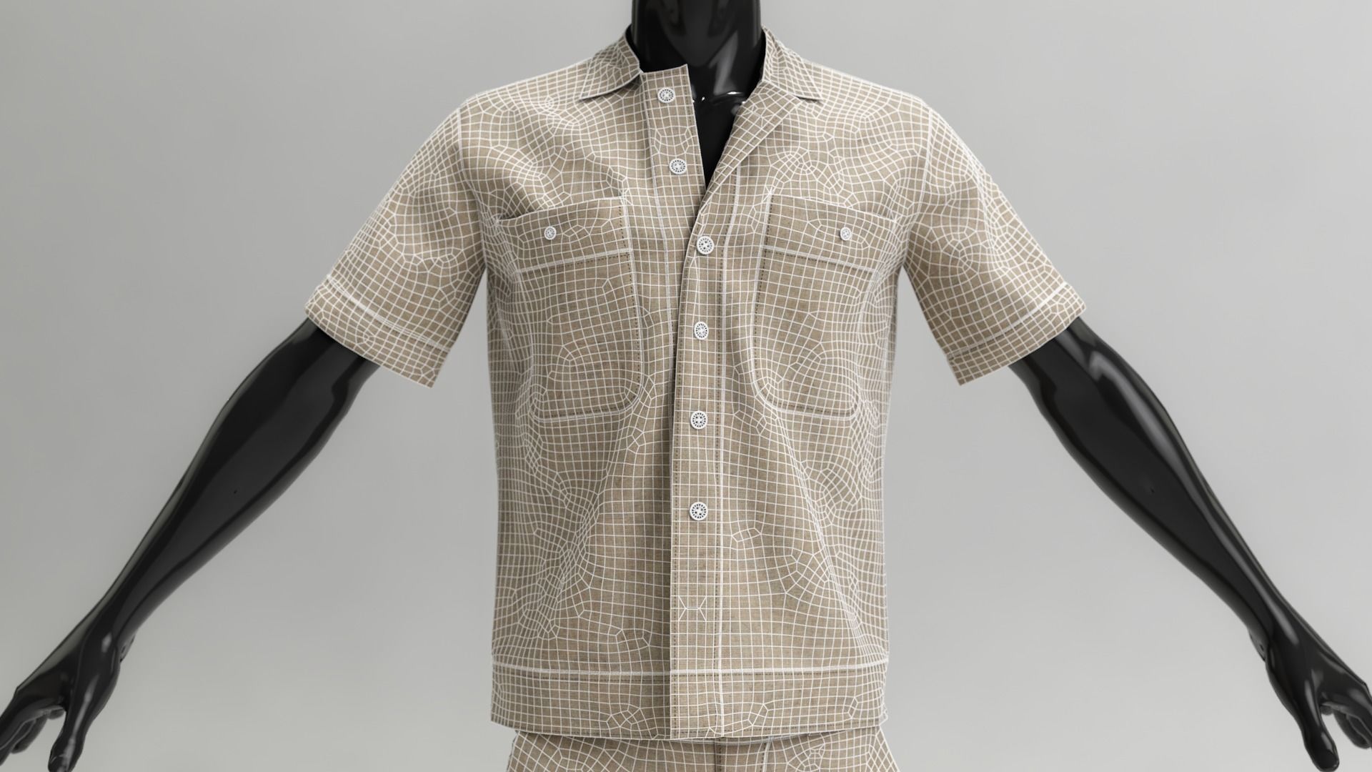3D model Male Cloth 002 VR / AR / low-poly | CGTrader