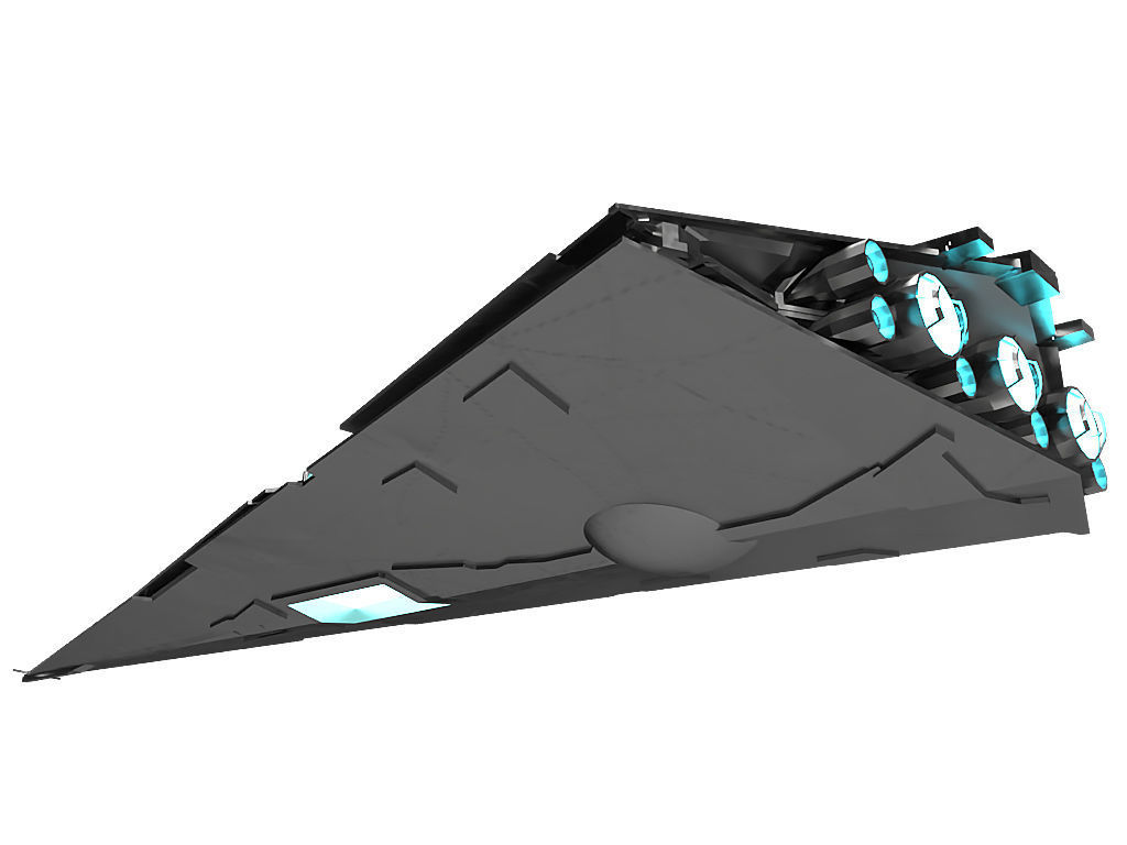 First Order Star Destroyer 3D model | CGTrader