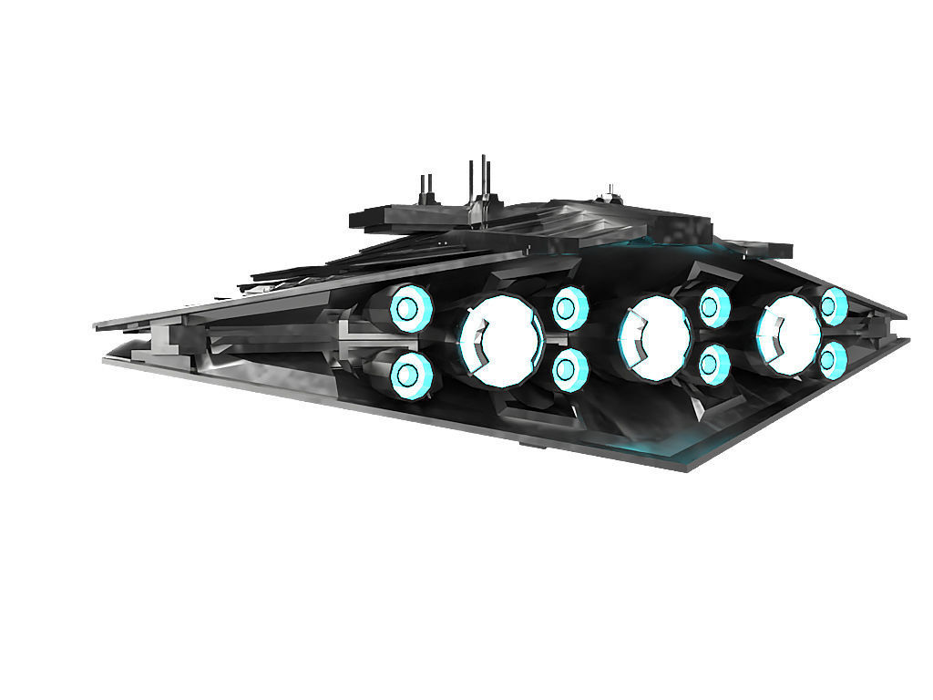 First Order Star Destroyer 3D model | CGTrader