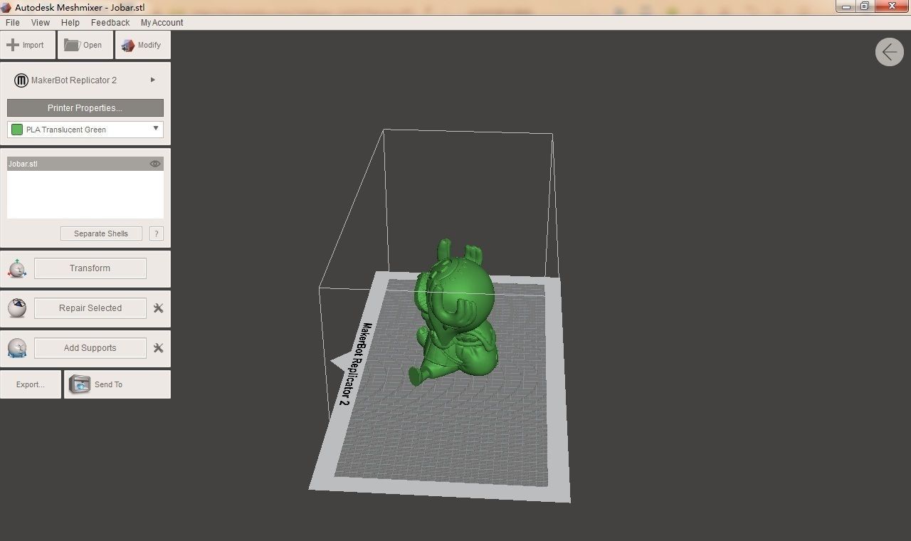 Jobar Chopper 3D model 3D printable | CGTrader