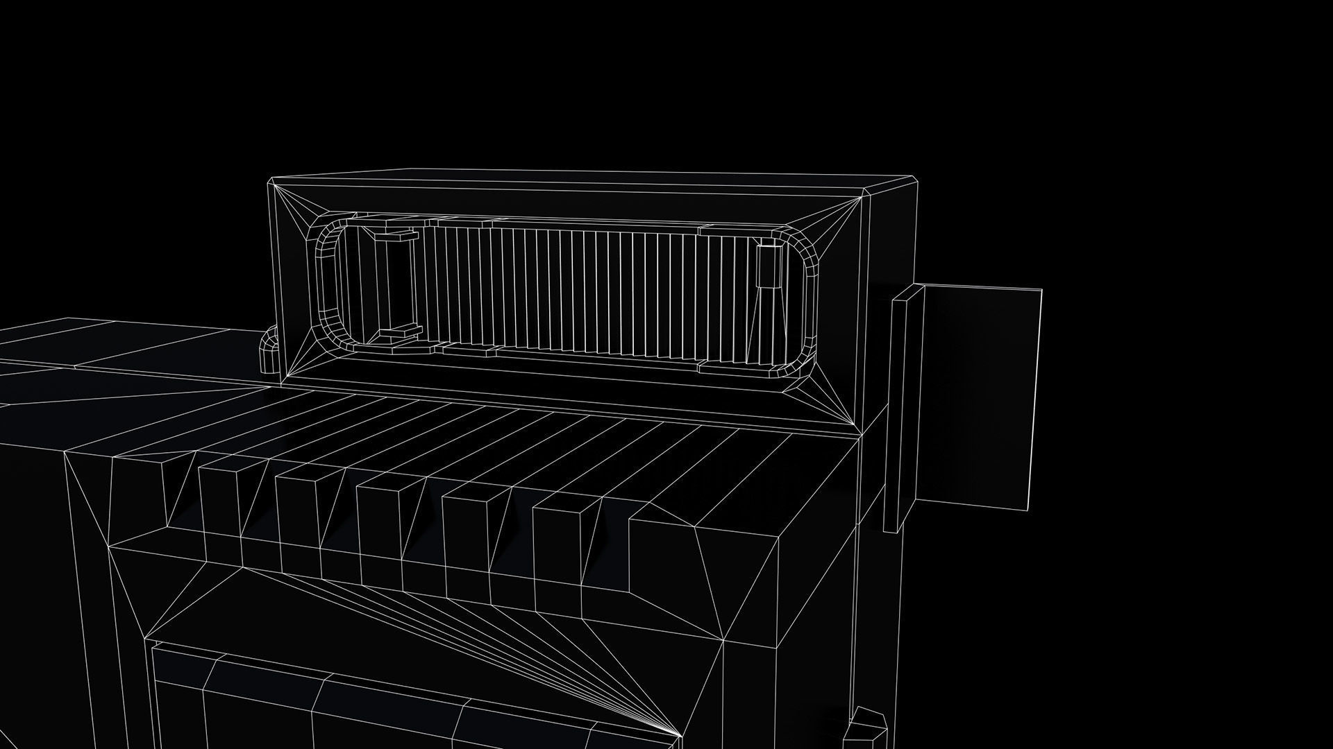 3D model Scifi Closet PBR Low Poly VR / AR / low-poly | CGTrader