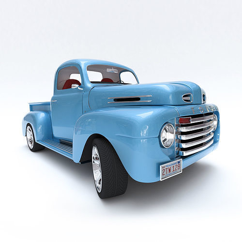 Ford F-1 3D model | CGTrader