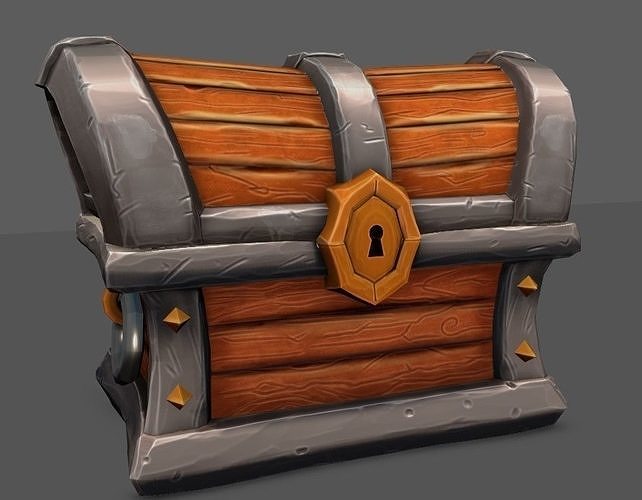 3D model Chest Stylized Game Asset VR / AR / low-poly | CGTrader