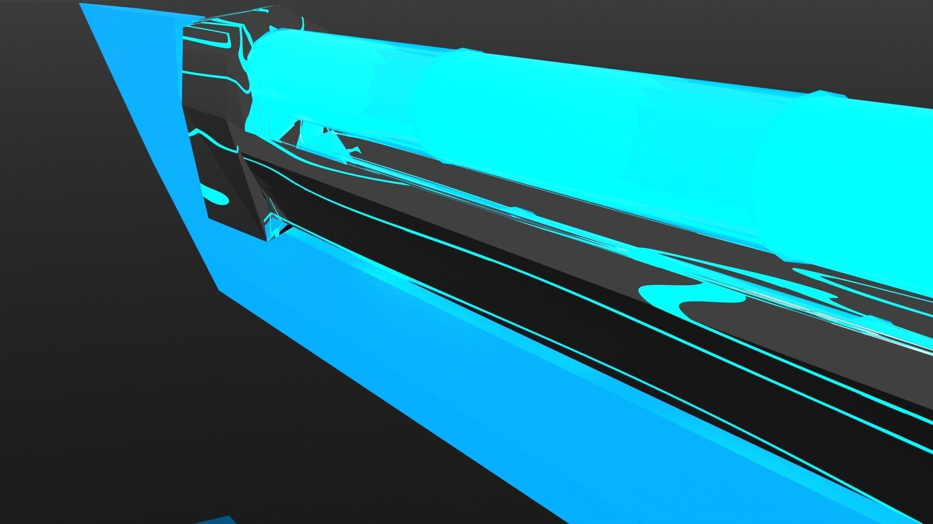 3D model Plasma blade-Low Poly-PBR VR / AR / low-poly | CGTrader